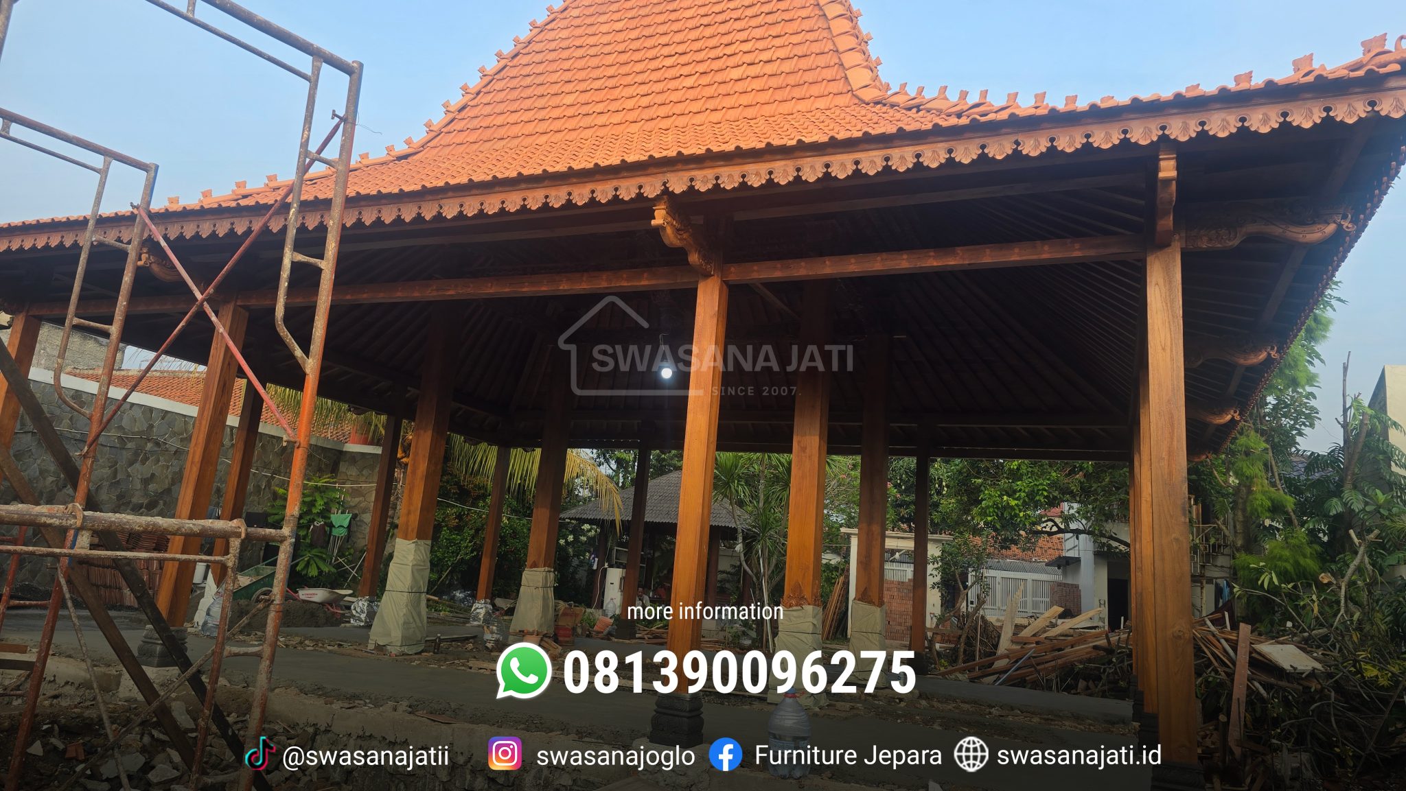 Joglo Pendopo Jati PD-JG008 – Swasana Jati